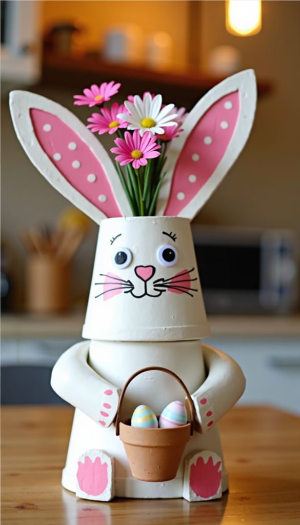 Clay Pot Easter Crafts - Craft and Beauty